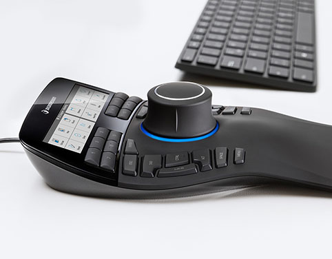 SpaceMouse Enterprise - Fast and Efficient 3D Modeling