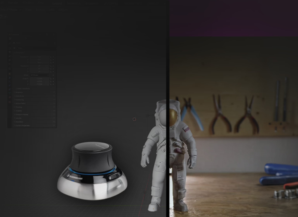 Blender x SpaceMouse - 3Dconnexion JP