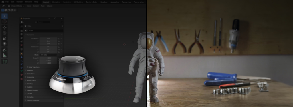 Blender x SpaceMouse - 3Dconnexion US