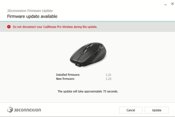 CadMouse scrolls too slowly or too fast - 3Dconnexion US